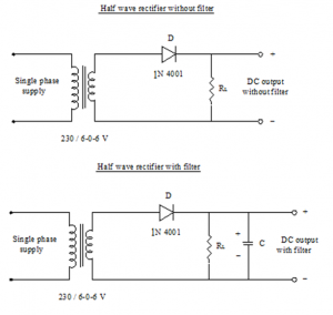 Half Wave Rectifier Circuits Manual - EEES.IN